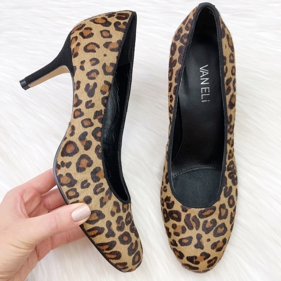 Vaneli | Shoes | New Vaneli Leopard Calf Hair Pumps | Poshmark